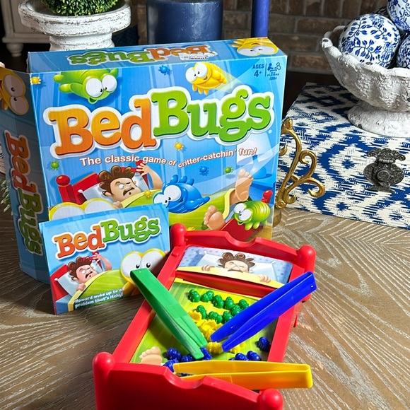 Hasbro | Toys | Hasbro Bed Bugs Childrens Family Board Game | Poshmark